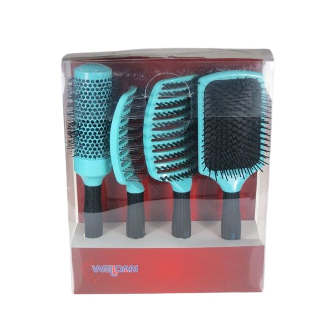 סט מברשות מקצועיות WELDAN וולדן | מגוון מוצרי שיער מובילים במחירים ...
