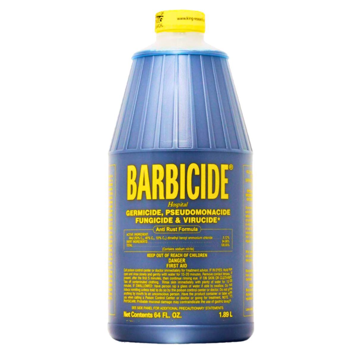 ברביסייד חומר חיטוי 1.89 ליטר BARBICIDE | ברביסייד | מגוון מוצרי שיער ...