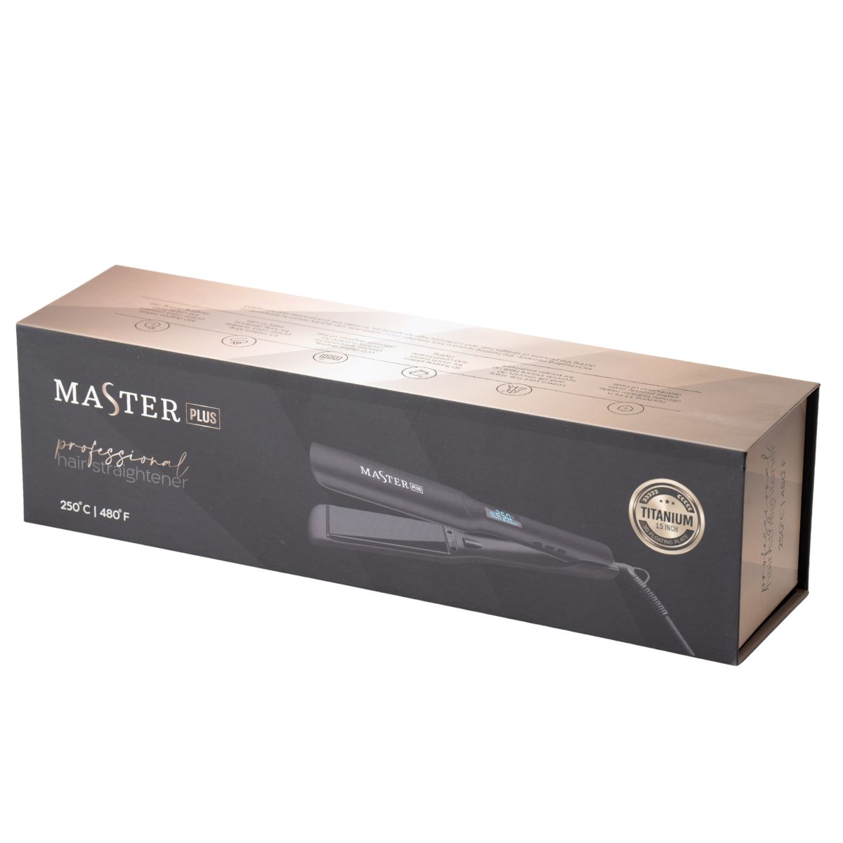 מחליק שיער Master Plus ATC714D מאסטר פלוס | מגוון מוצרי שיער מובילים ...